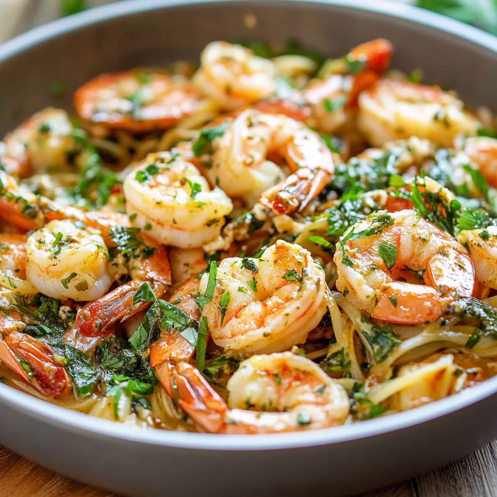 Pâtes aux crevettes et au beurre à l'ail: An Incredible Ultimate Recipe ...